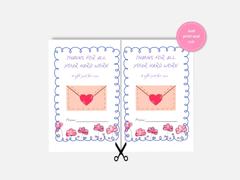 Employee Appreciation, Employee Gift, Gift Card Holder, Administrative ...