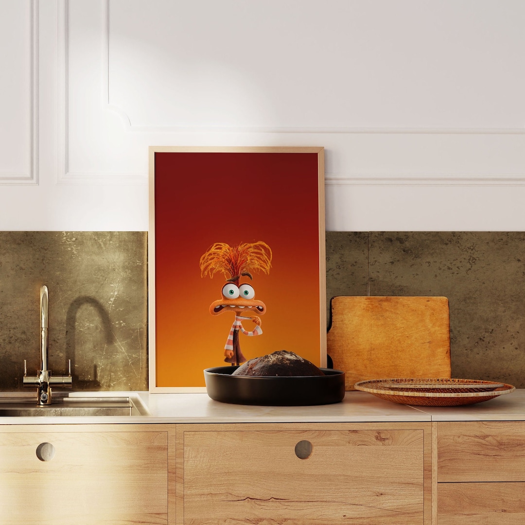 Inside Out Movie Posters Vibrant Pixar Wall Art for Kids' Rooms Unique ...