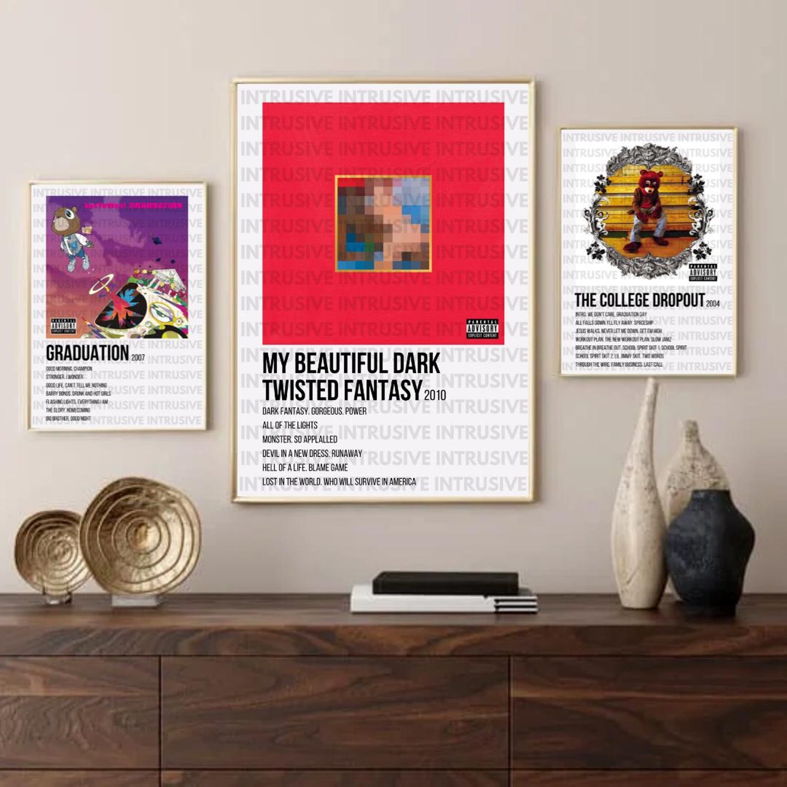 Kanye West Album Cover Posters Pack of 12 *DIGITAL FILE* | Kanye West ...