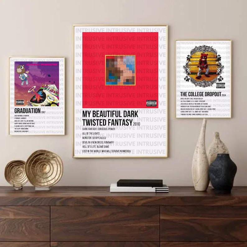 Kanye West Album Cover Posters Pack of 12 *DIGITAL FILE* | Kanye West ...