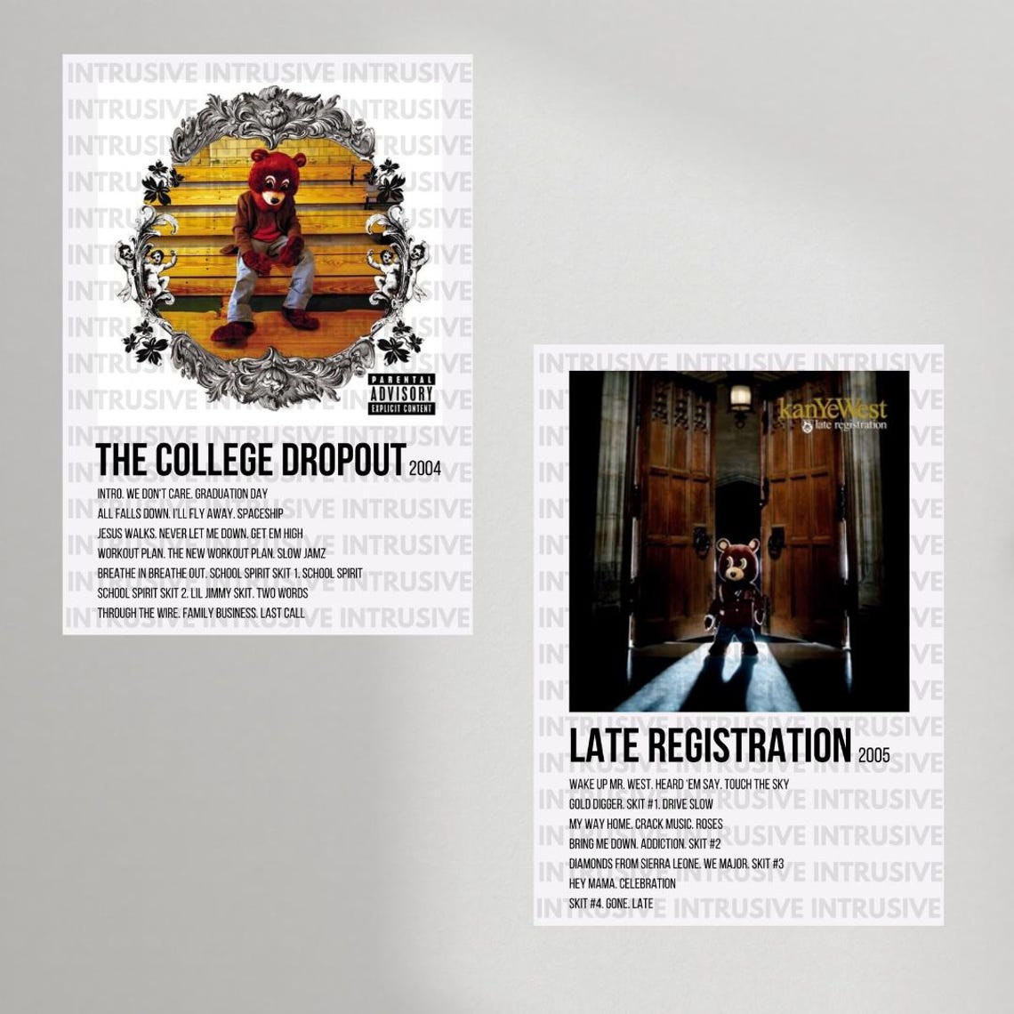 Kanye West Album Cover Posters Pack of 12 *DIGITAL FILE* | Kanye West ...
