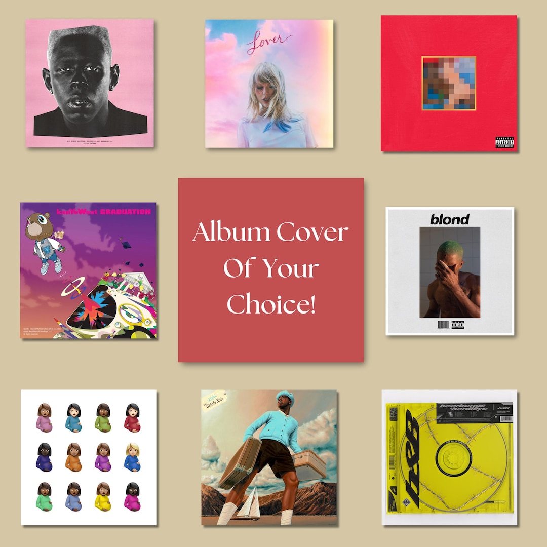 Music Album Cover Canvas Music Album Cover Wall Art Music Album Print ...