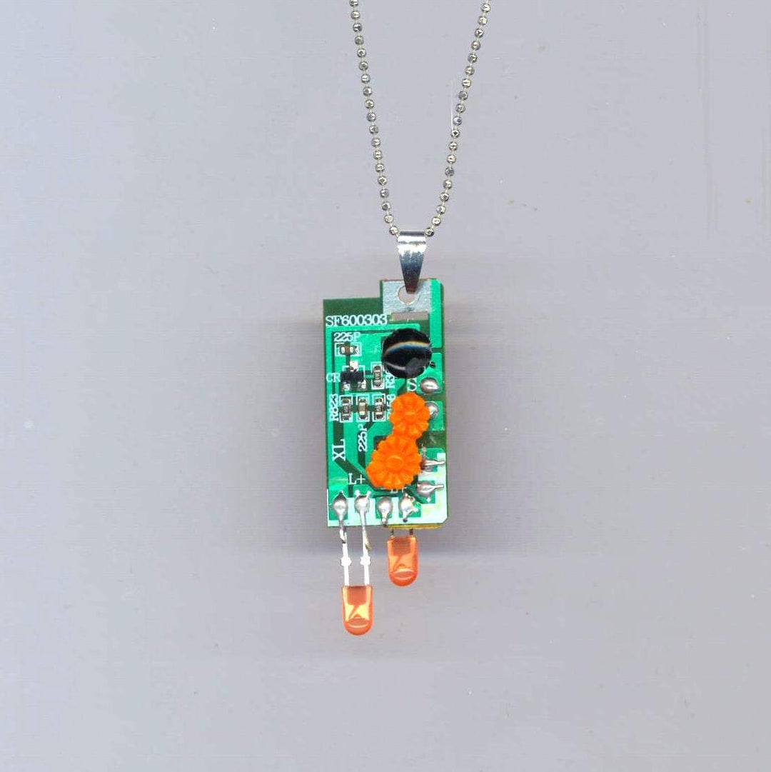 Steampunk Electronic Parts Pendant Small Cute & Fun Circuit Board Coral ...