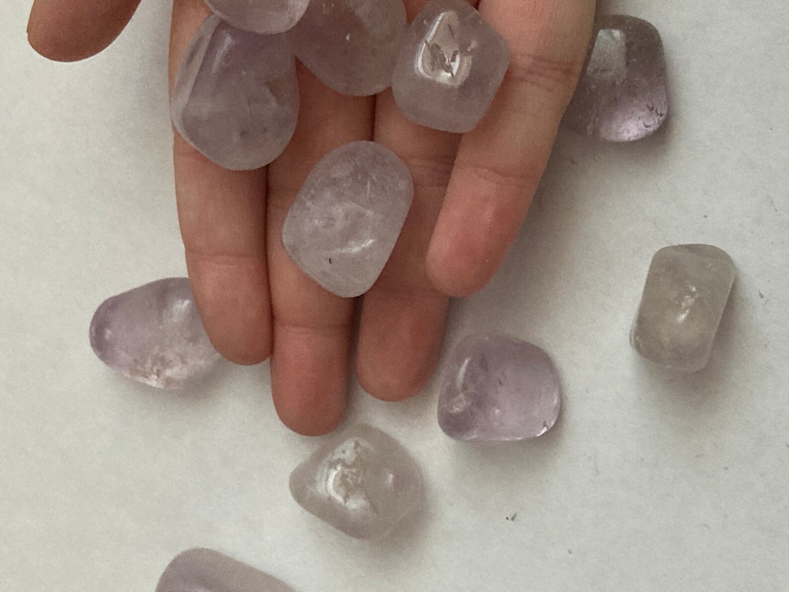 Amethyst Crystal Light Amethyst Crystal Purple Crystal Real Genuine ...