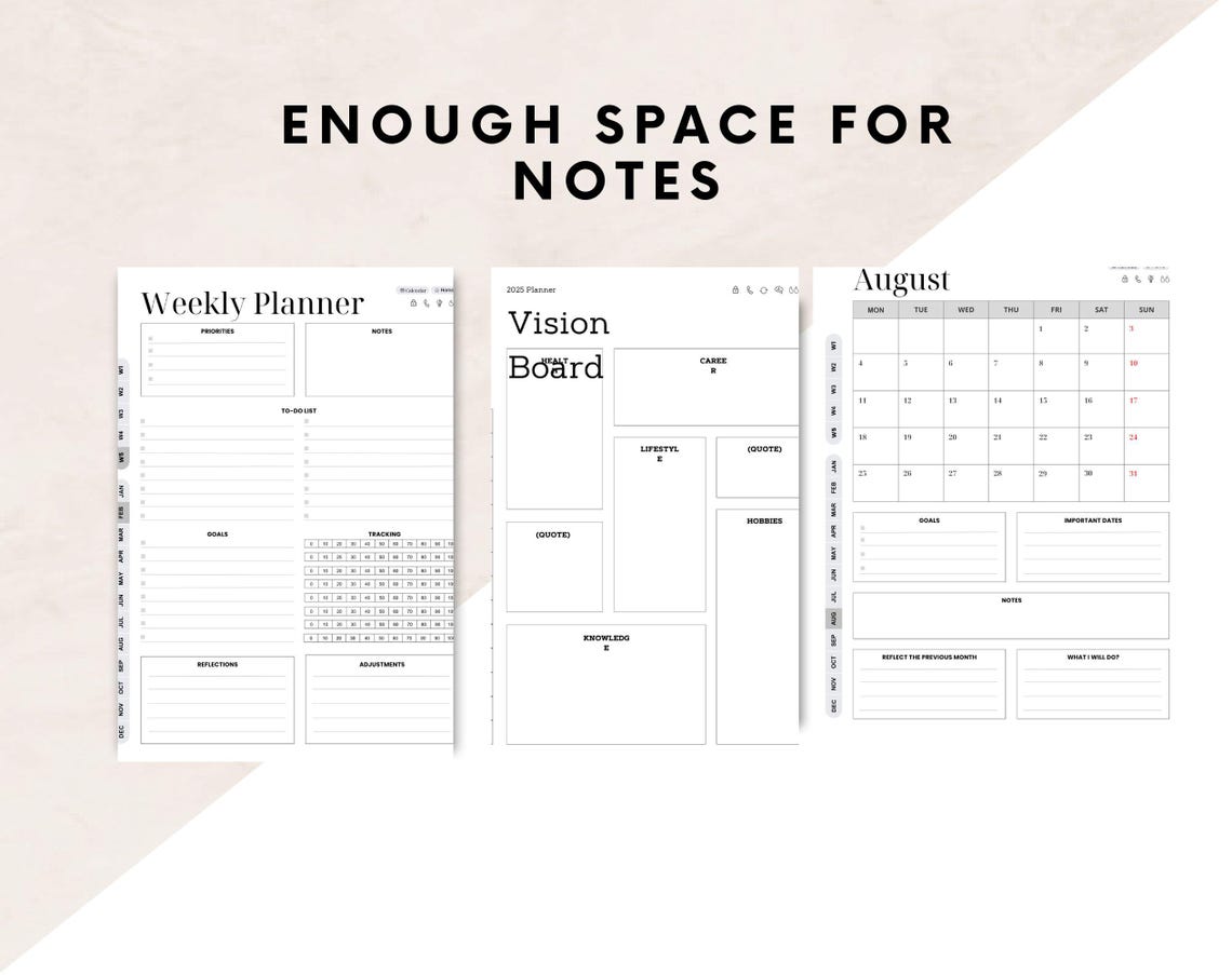 Remarkable Planner 2 / Remarkable Planner 2025 / Remarkable 2 Planner ...