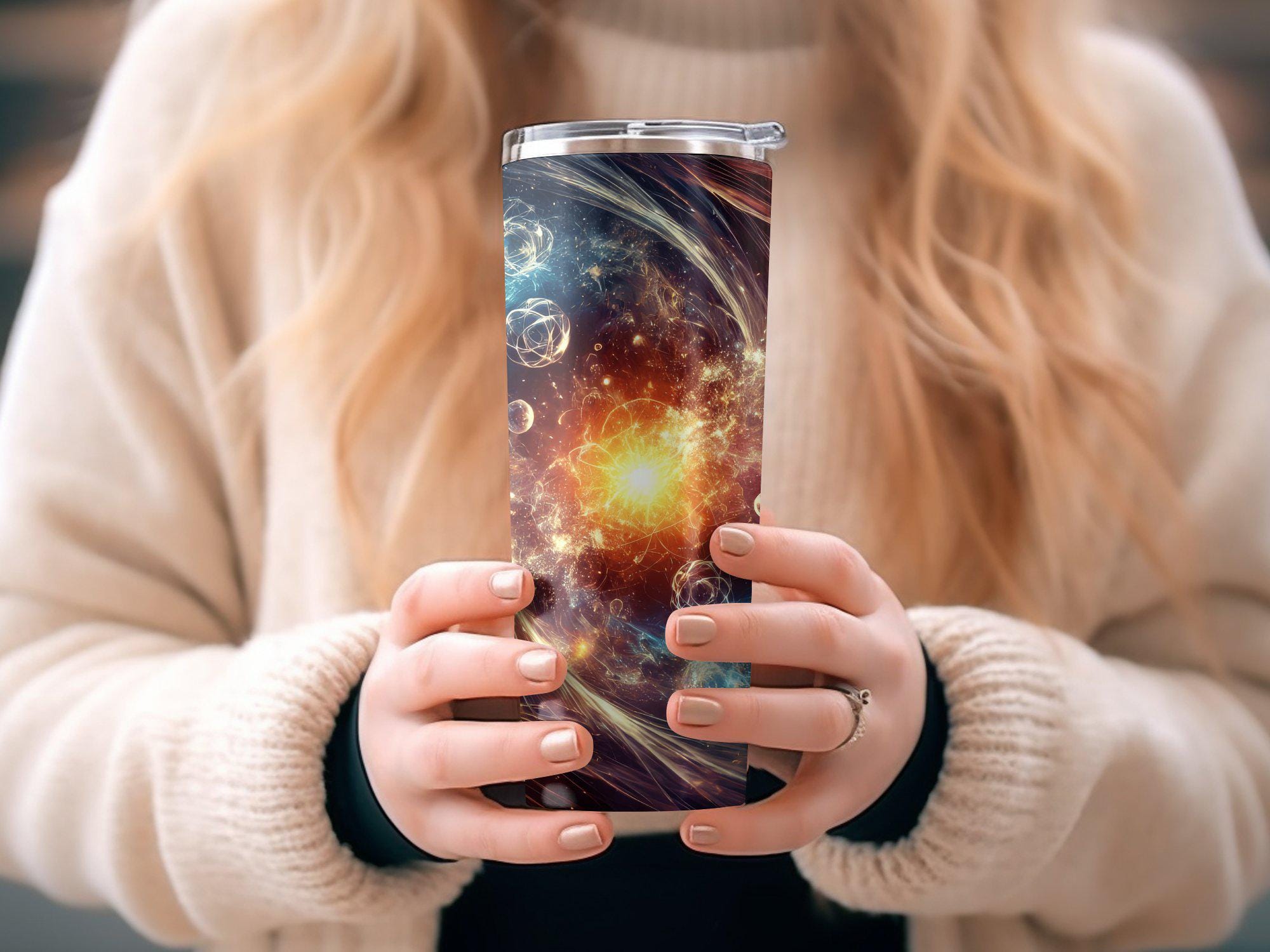Cosmic Abstract Art Print Digital Download, Universe Galaxy Wall Art ...
