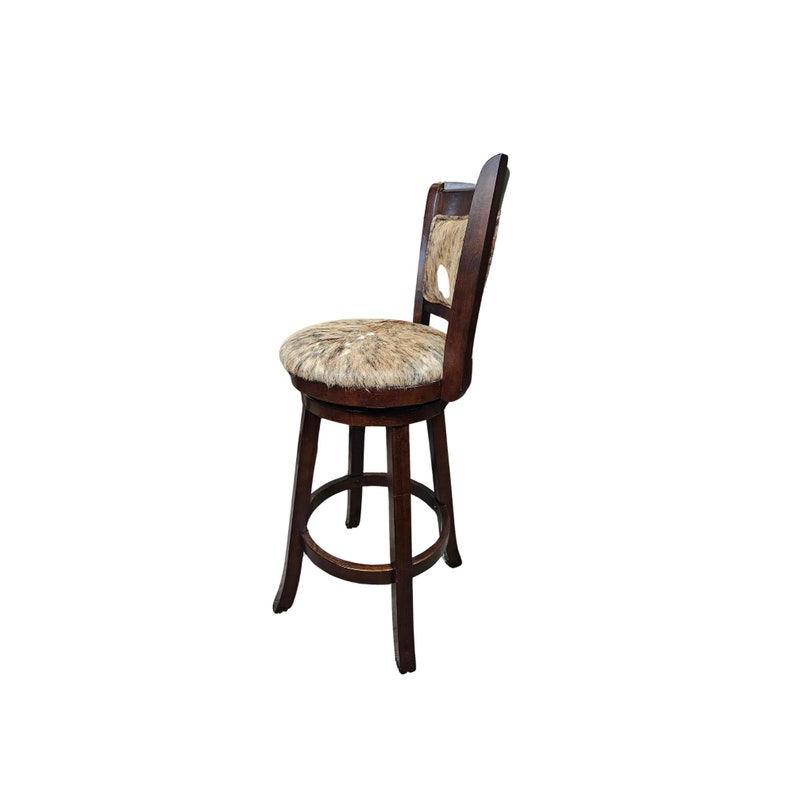 Cowhide Bar Stools, Western Furniture, Kitchen Chair, Swivel Bar Stools ...