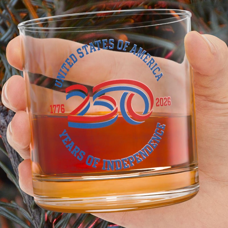 Patriotic Glassware - Etsy