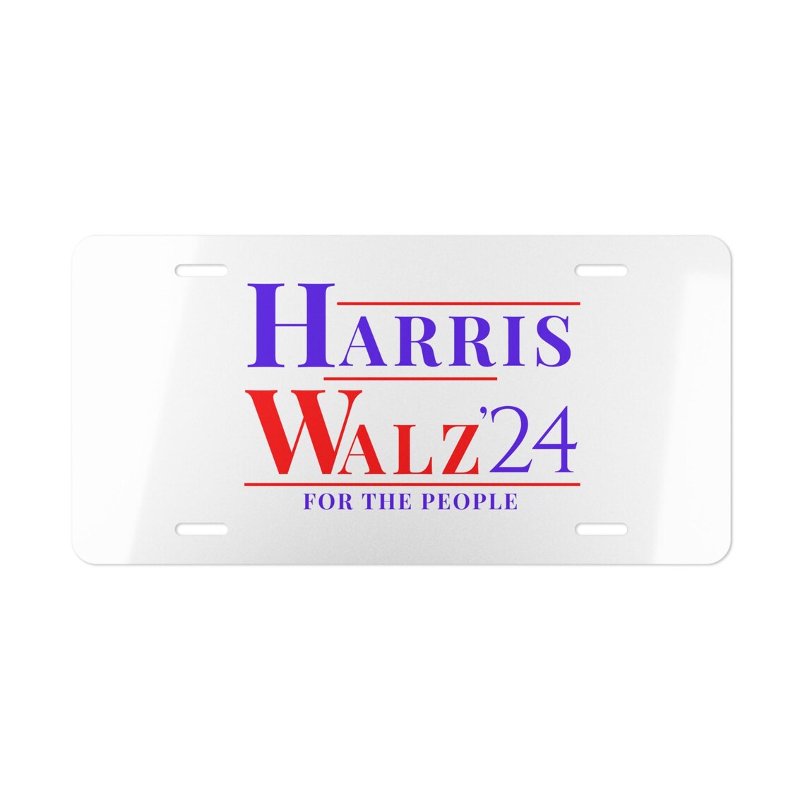 Harris Walz 2024 License Plate, 2024 Election Merch, Kamala Gifts ...