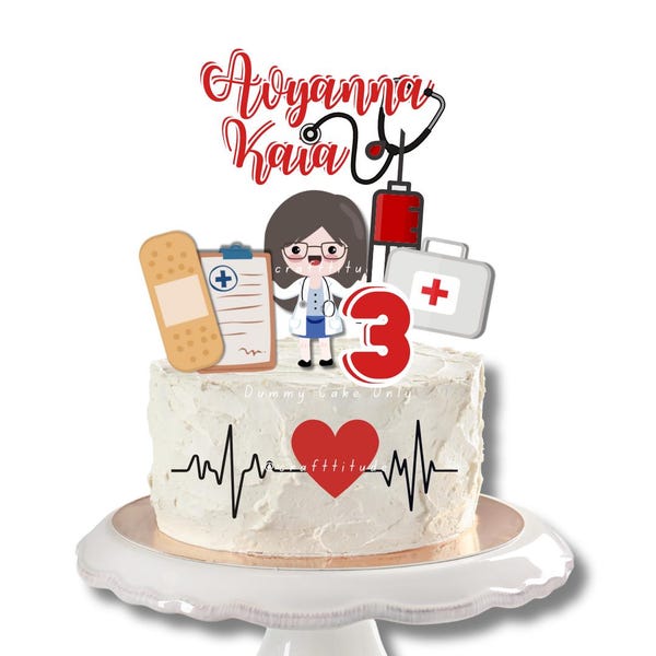 Doctor Cake Topper - Etsy