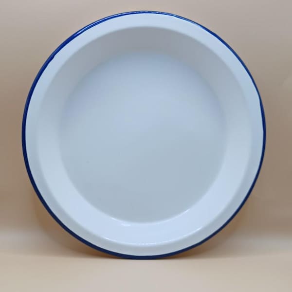 Enamel Floral Plates - Etsy