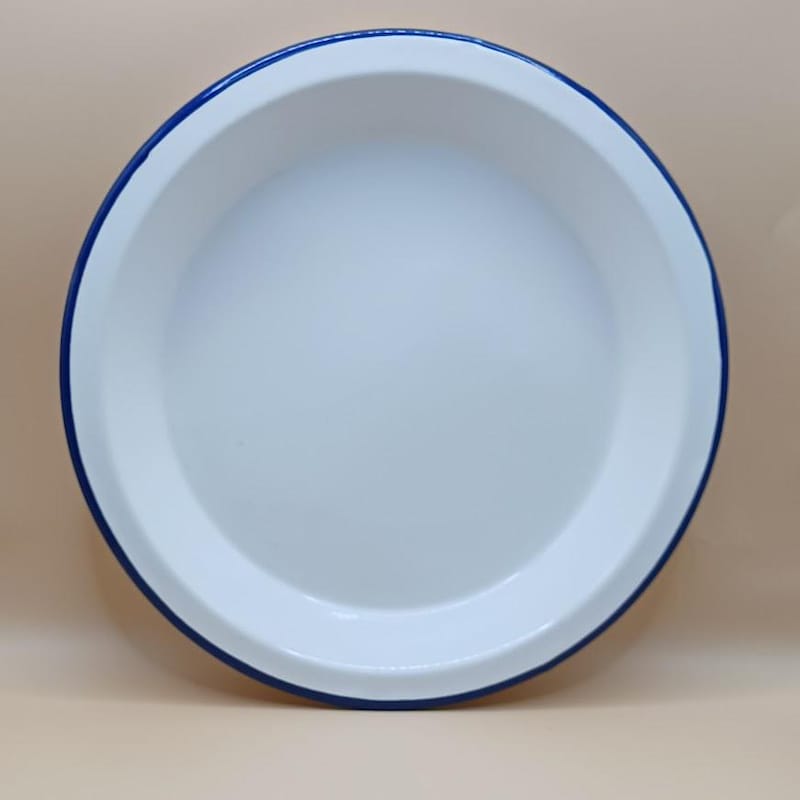 Floral Enamelware Plates - Etsy