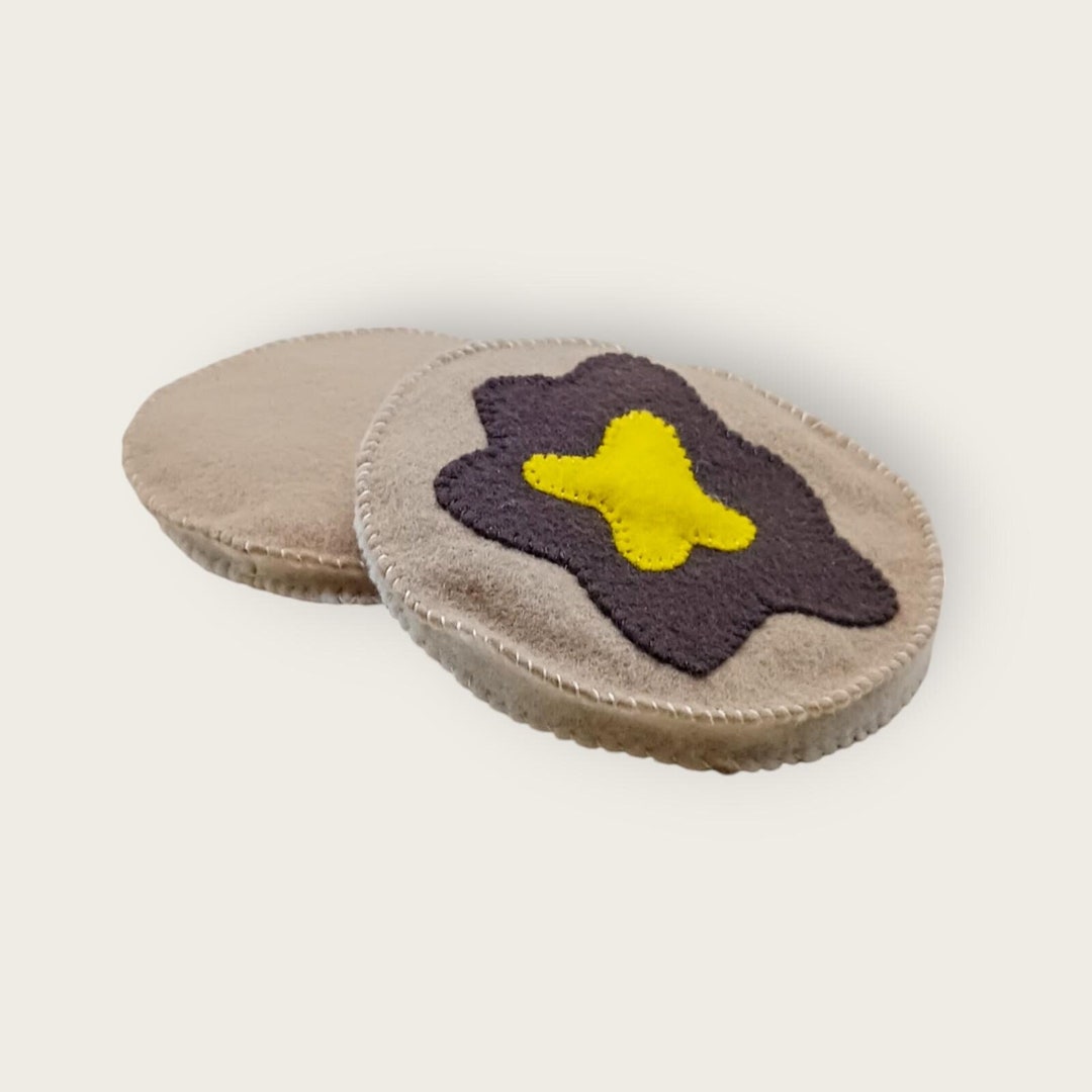 Felt Pancake Stack - Syrup & Butter #116f--set of 2 Pancakes - Etsy