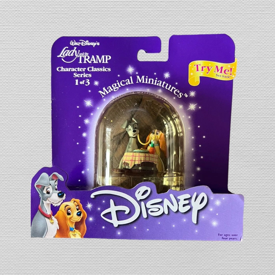 Lady and the Tramp Magical Miniatures19991/3 in Seriesunopenedworks108p ...