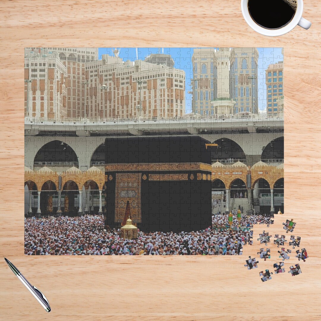 Islamic Gift Kaaba Puzzle 110 Piece and 500 Piece - Etsy