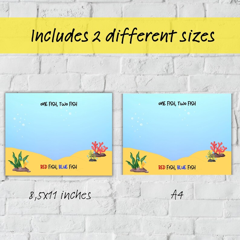 One Fish Two Fish Red Fish Blue Fish, Dr Seuss Week Handprint Art ...