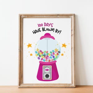 100 Days of School Fingerprint Art, 100 Days Have Blown By, Classroom ...