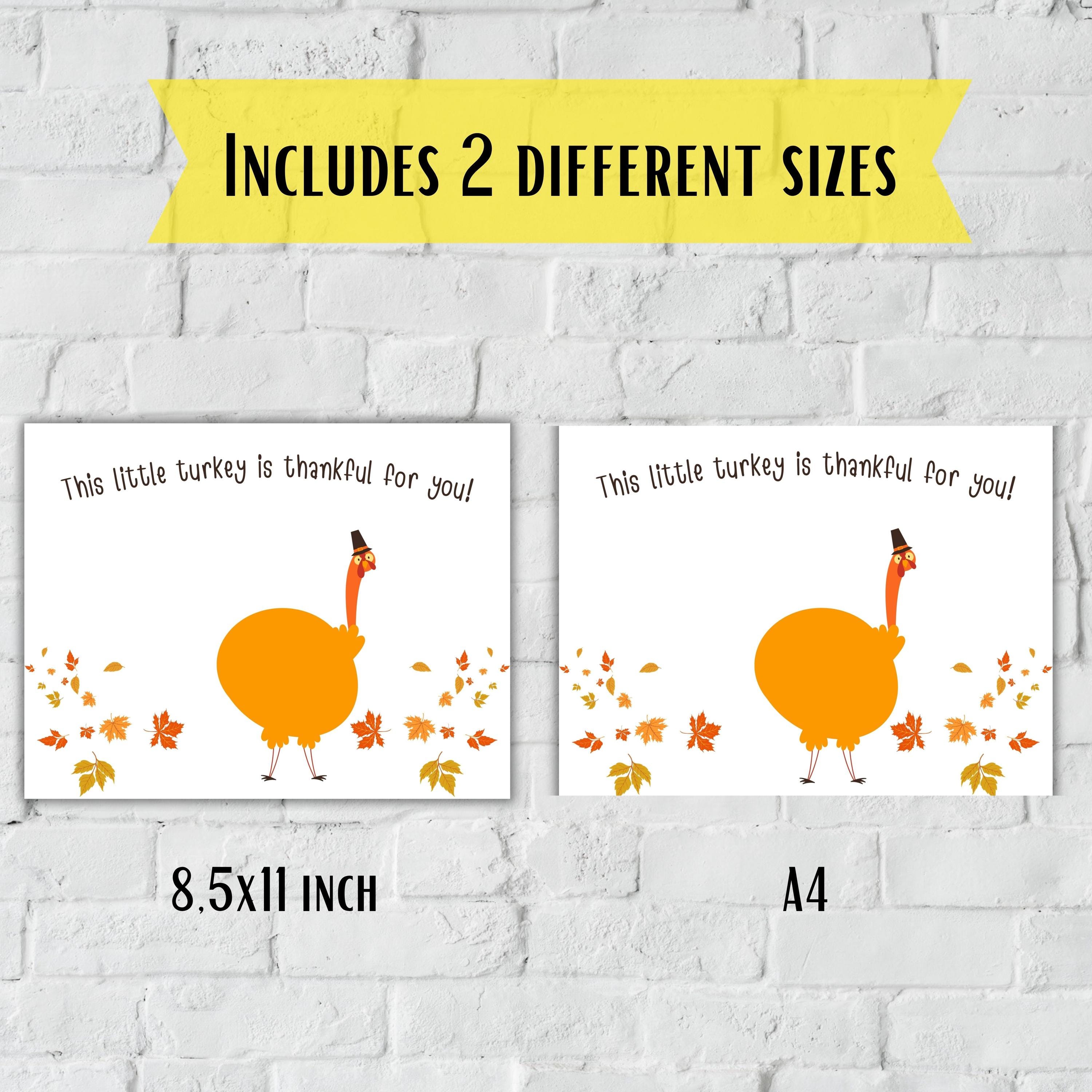 Thanksgiving Handprint Craft, Printable Turkey Handprint Activity ...