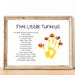 Five Little Turkeys Handprint Art, Preschool Thanksgiving Craft, 5 ...