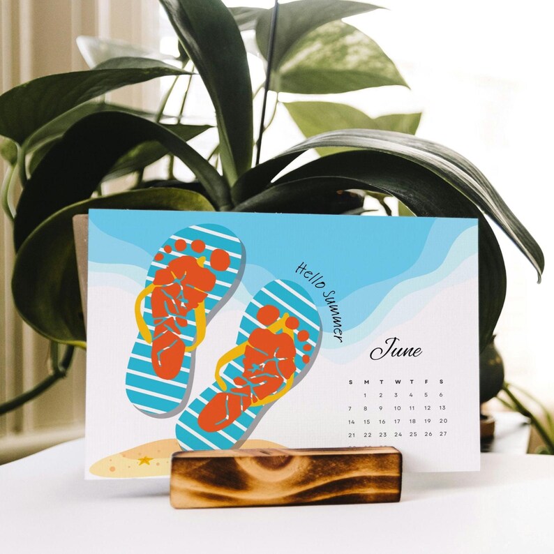 2026 Handprint & Footprint Calendar, 12 Months Memory Book, Preschool ...