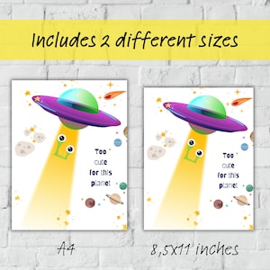 Alien Handprint Art Craft, Out of This World, Outer Space Kids Activity ...