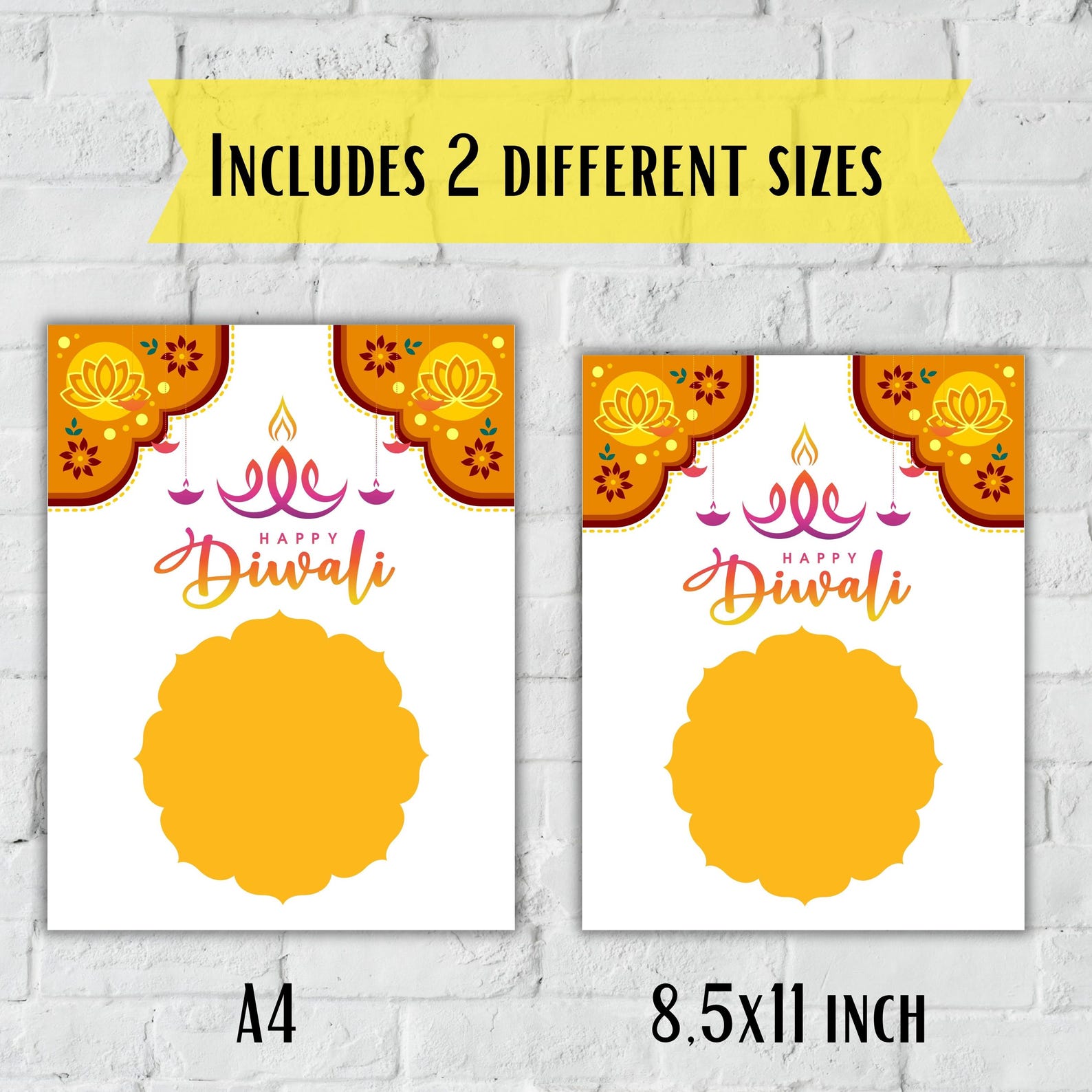 Diwali Handprint Craft for Kids, Printable Diwali Activity, Festival of ...