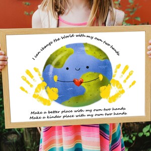 MLK Day Handprint Craft, Martin Luther King Jr Art Project, I Have a ...