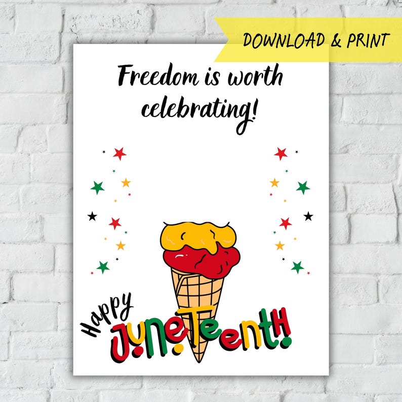 Juneteenth Handprint Art, Celebrating Freedom Craft, Diversity Activity ...