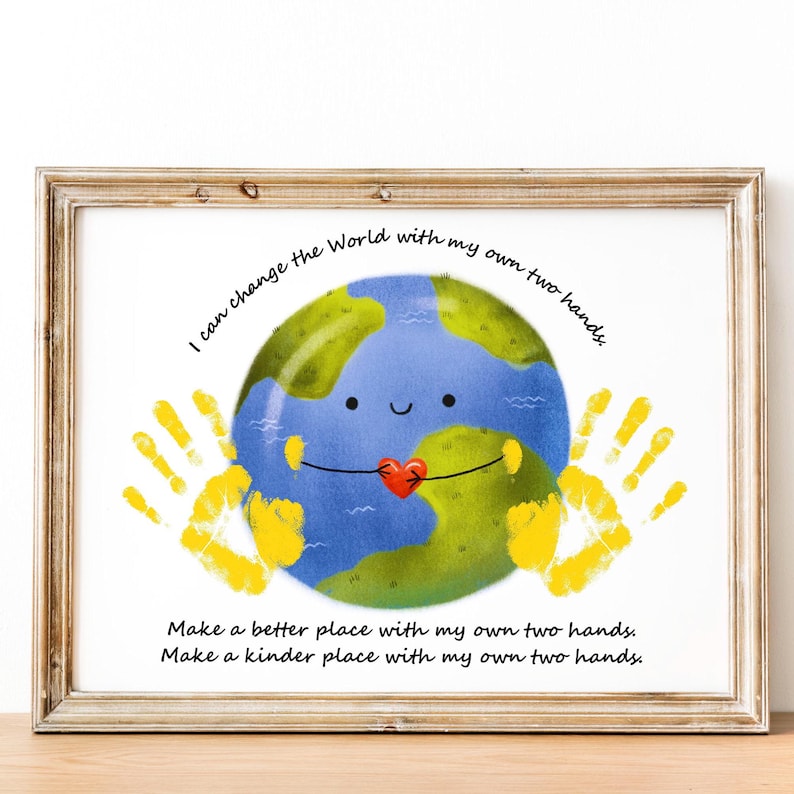 MLK Day Handprint Craft, Martin Luther King Jr Art Project, I Have a ...