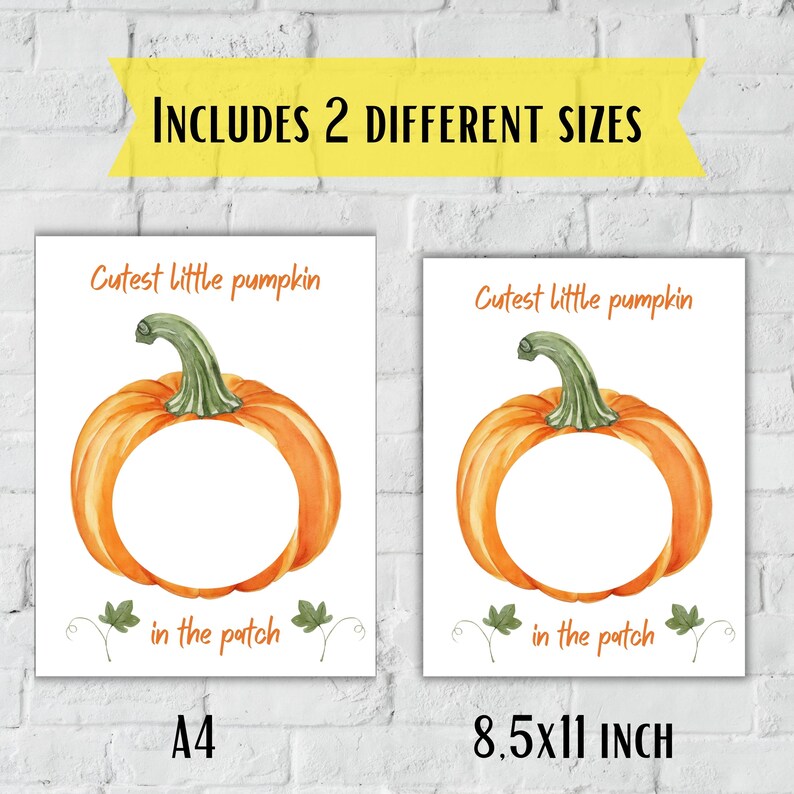 Pumpkin Handprint Craft, Printable Thanksgiving Kids Activity, Fall ...