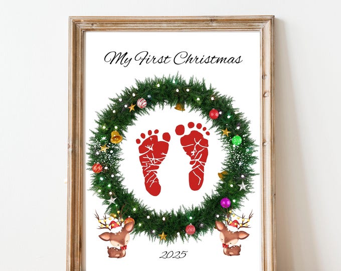 Christmas Mitten Poem Handprint Craft: Printable Winter Keepsake ...