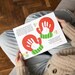 Christmas Mitten Poem Handprint Craft: Printable Winter Keepsake ...