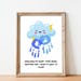 Rain, Rain Go Away, Spring Handprint Art, Weather Activity for ...