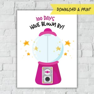 100 Days of School Fingerprint Art, 100 Days Have Blown By, Classroom ...