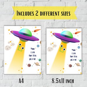 Alien Handprint Art Craft, Out of This World, Outer Space Kids Activity ...