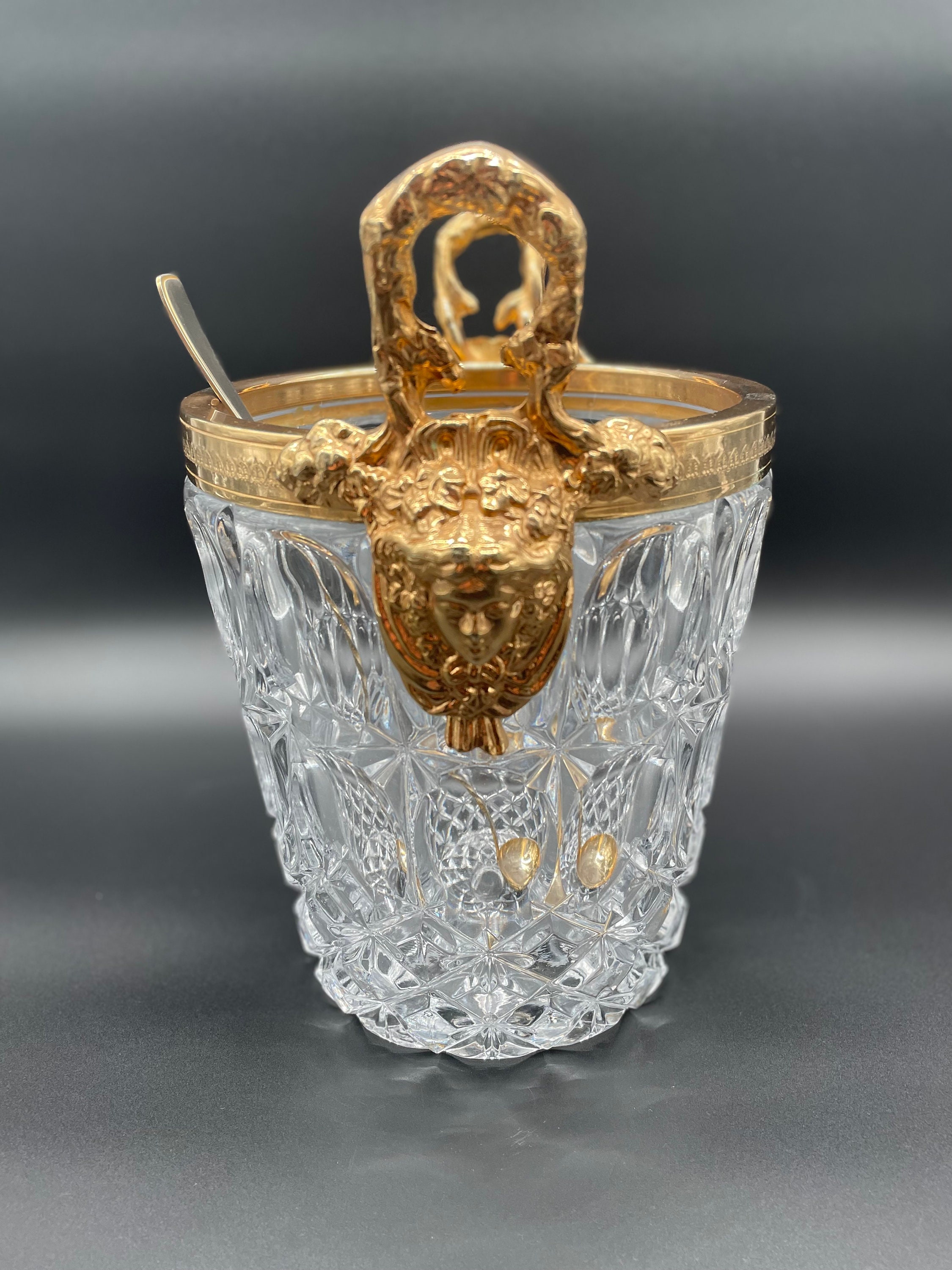 BACCARAT STYLE Ice Bucket - Etsy