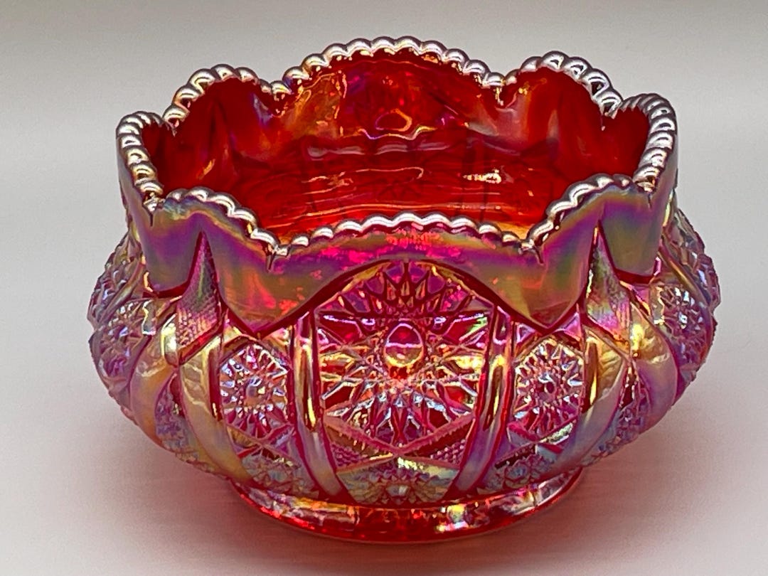 Glass Vase Indiana Glass - Etsy