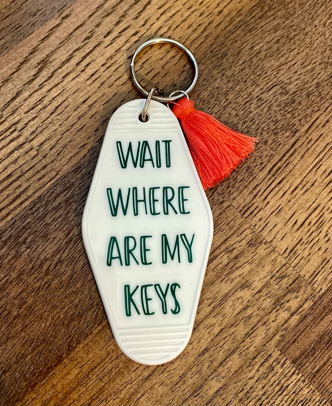 Custom Motel Style Keychains - Etsy