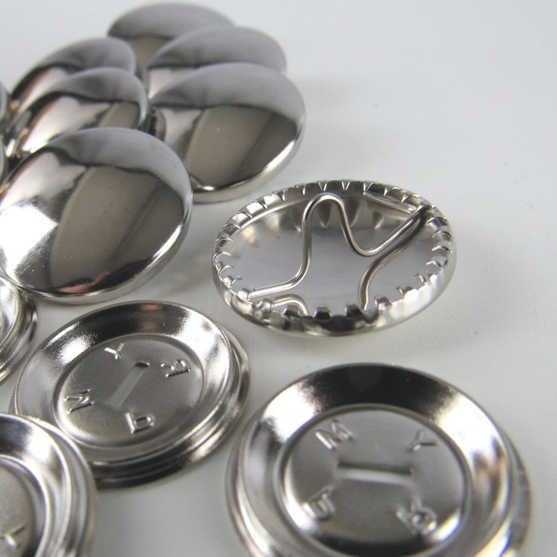 10 Cover Button Blanks Size 32 22mm | Etsy