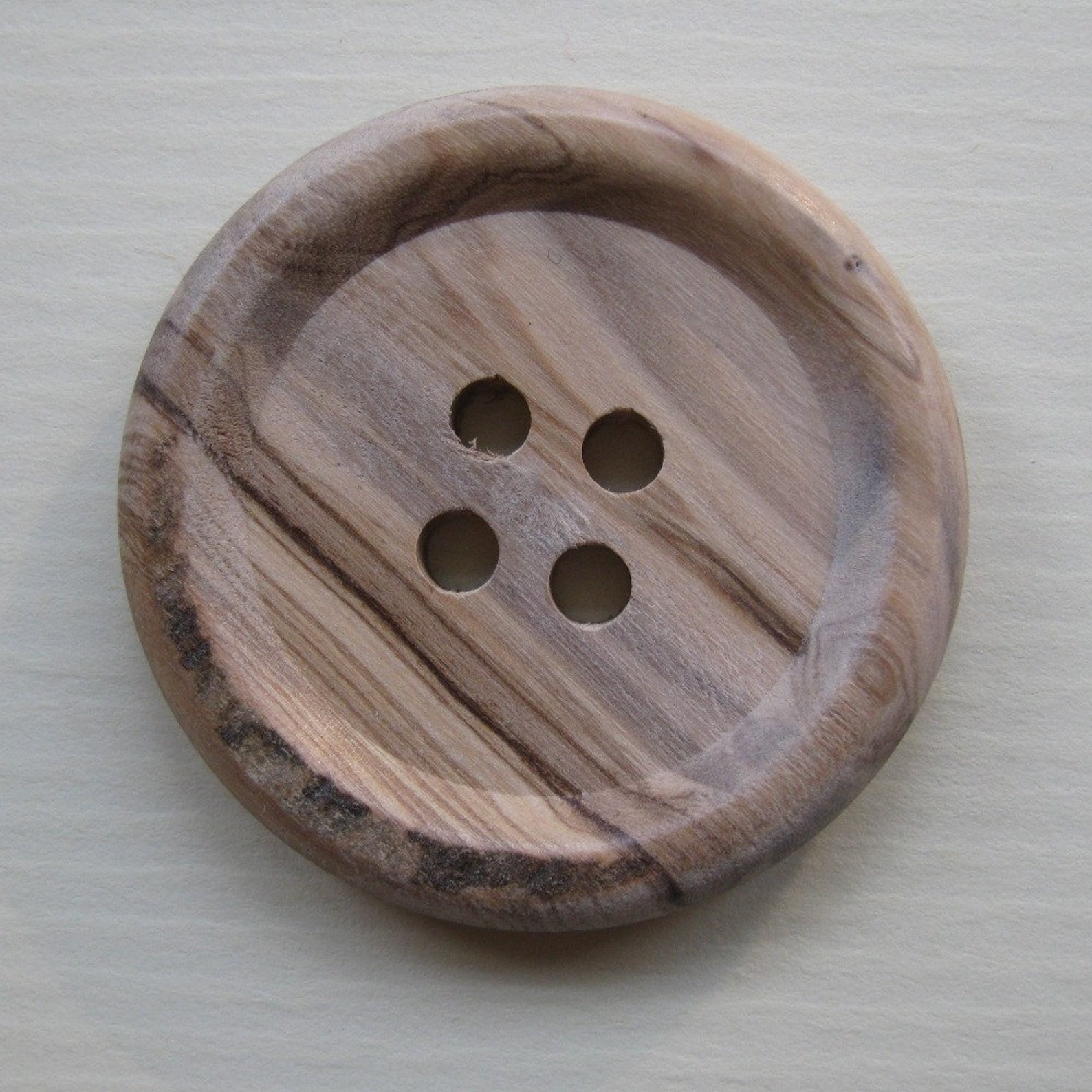 2 Inch Wooden Button, 50mm Wood Button - Etsy