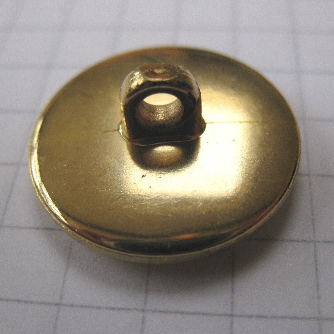 10 Medium Textured Gold Shank Buttons | Etsy