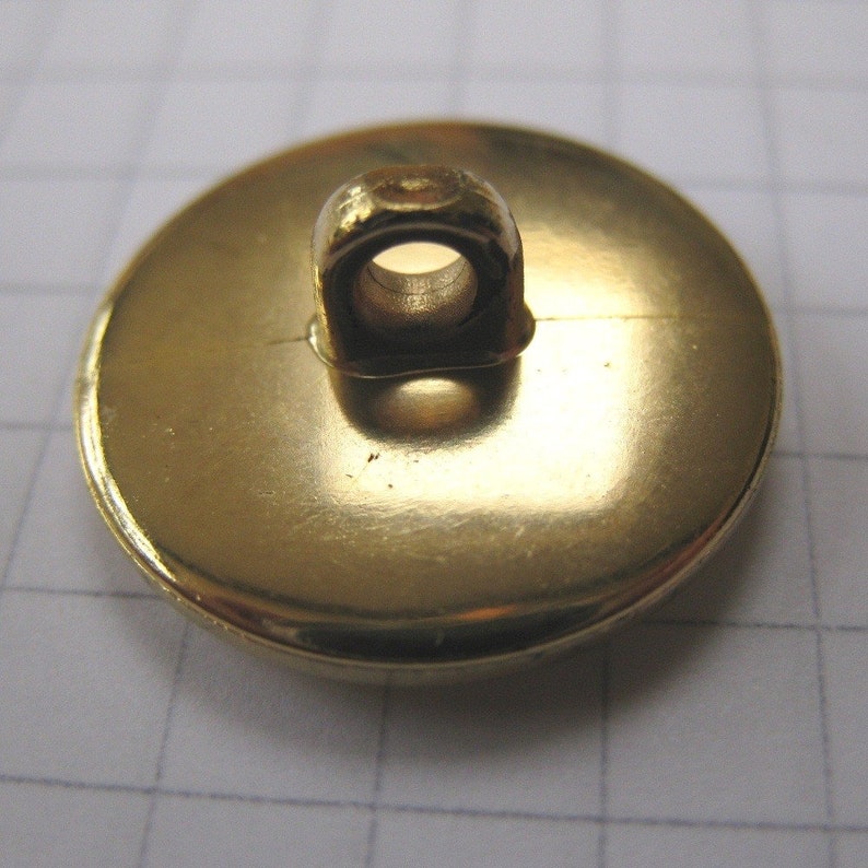 10 Medium Textured Gold Shank Buttons - Etsy UK