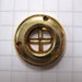 10 Gold Wheel Buttons - Etsy