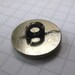 10 Small Pewter Hepton Buttons - Etsy