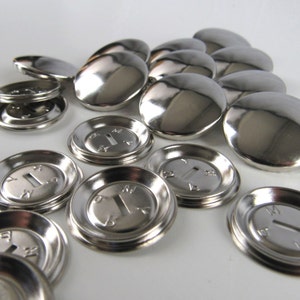 10 Cover Button Blanks Size 32 22mm - Etsy