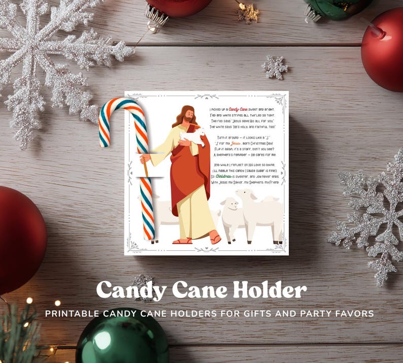 Candy Cane Legend, Primary Christmas Gift, Church Gift, Christian ...