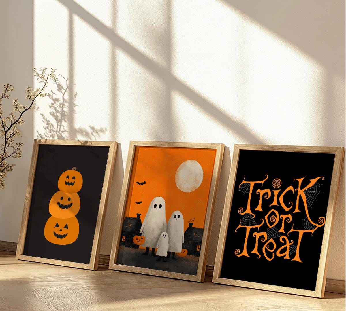 Halloween Printable Wall Art | Spooky Wall Art | Digital Print ...