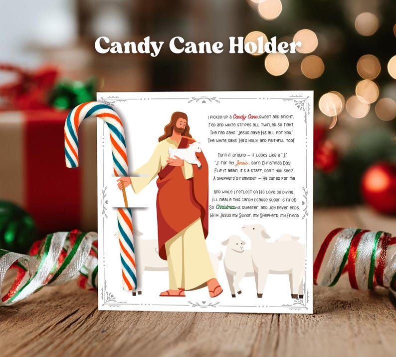 Candy Cane Legend, Primary Christmas Gift, Church Gift, Christian ...