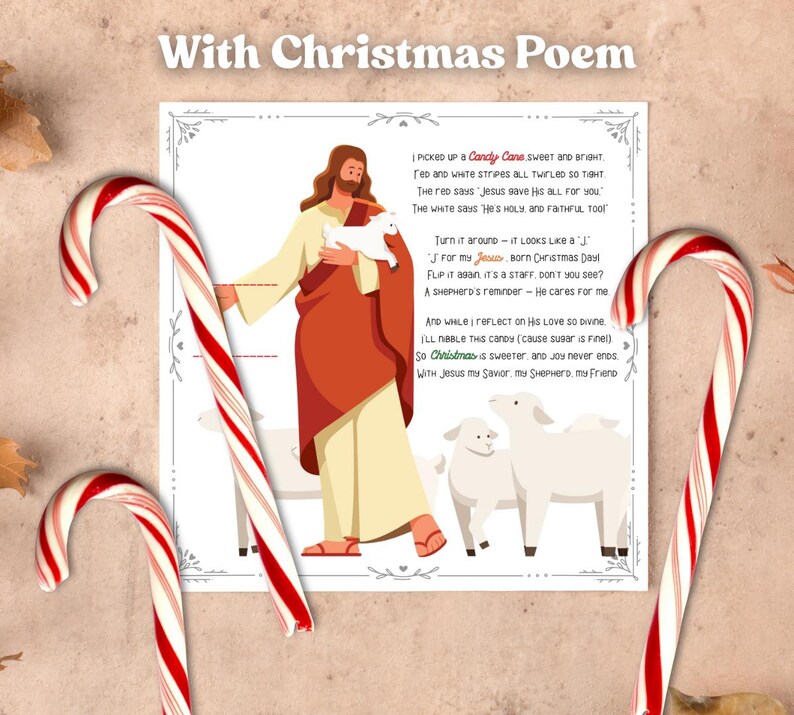 Candy Cane Legend, Primary Christmas Gift, Church Gift, Christian ...