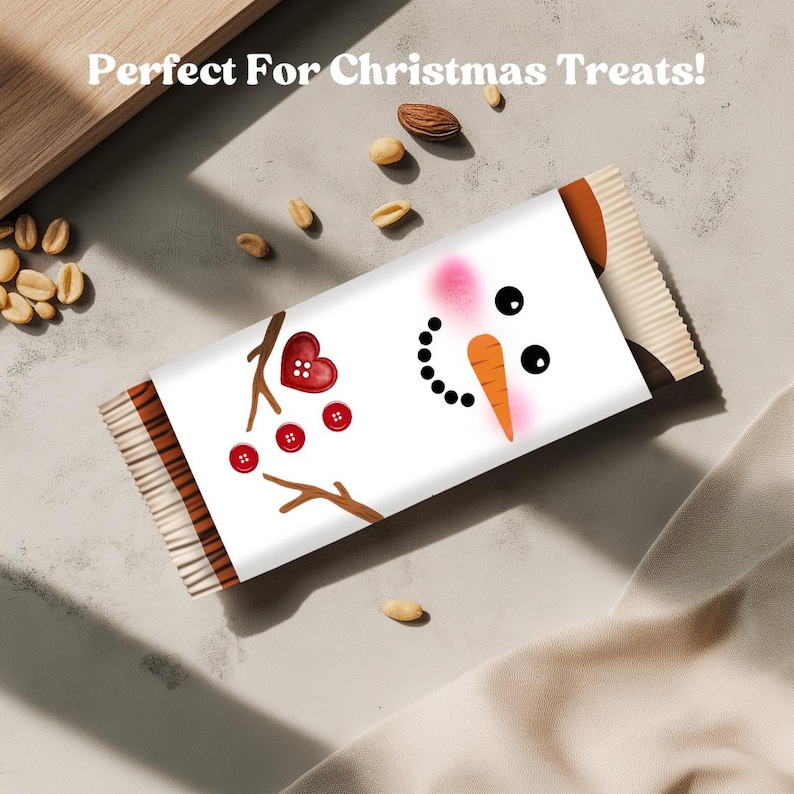 Snowman Candy Bar Wrapper, Christmas Wrappers, Candy, Papercrafts ...